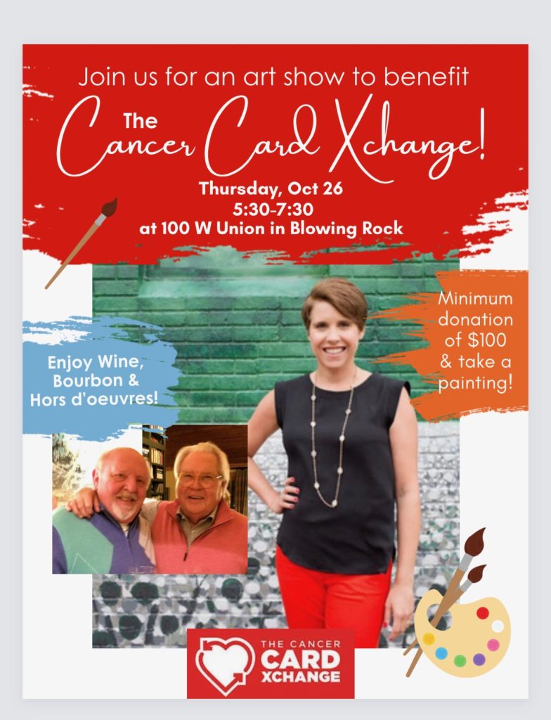 Art Show to Benefit The Cancer Card Xchange - The Cancer Card Xchange